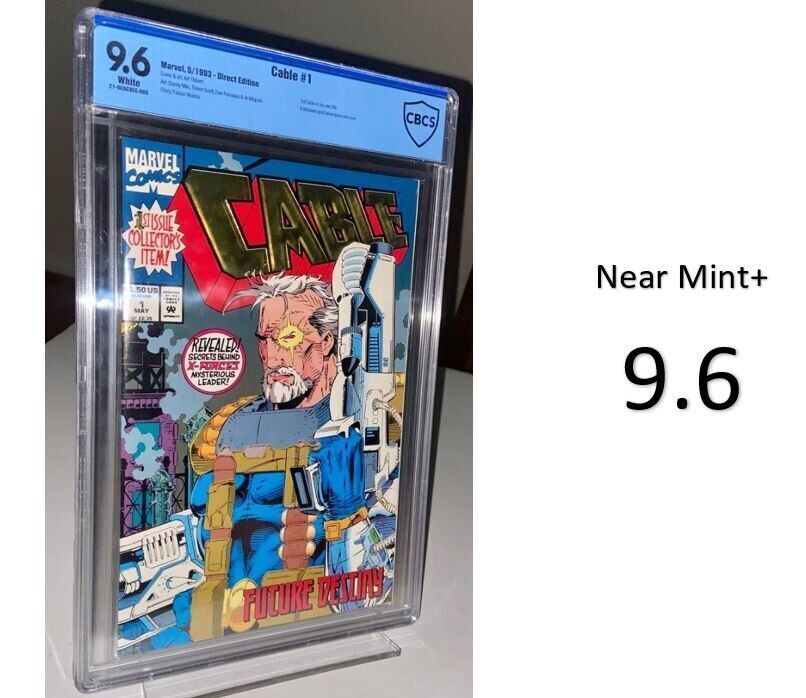 Cable #1- Key & Origin of Cable, 1st appearance of Clan Chosen CBCS 9.6 ...