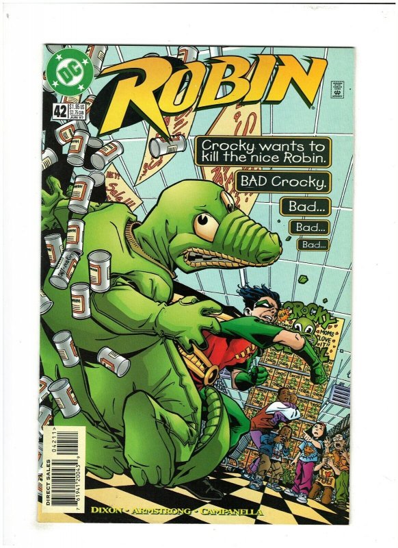 Robin #42 VF/NM 9.0 DC Comics Chuck Dixon 1997 | Comic Books - Modern ...