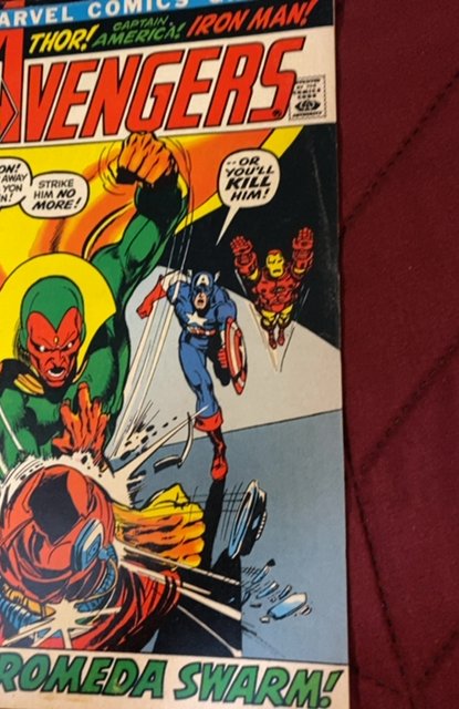 The Avengers #96 (1972)the andromeda swarm Neal Adam's small cover wear | Comic Books - Bronze ...