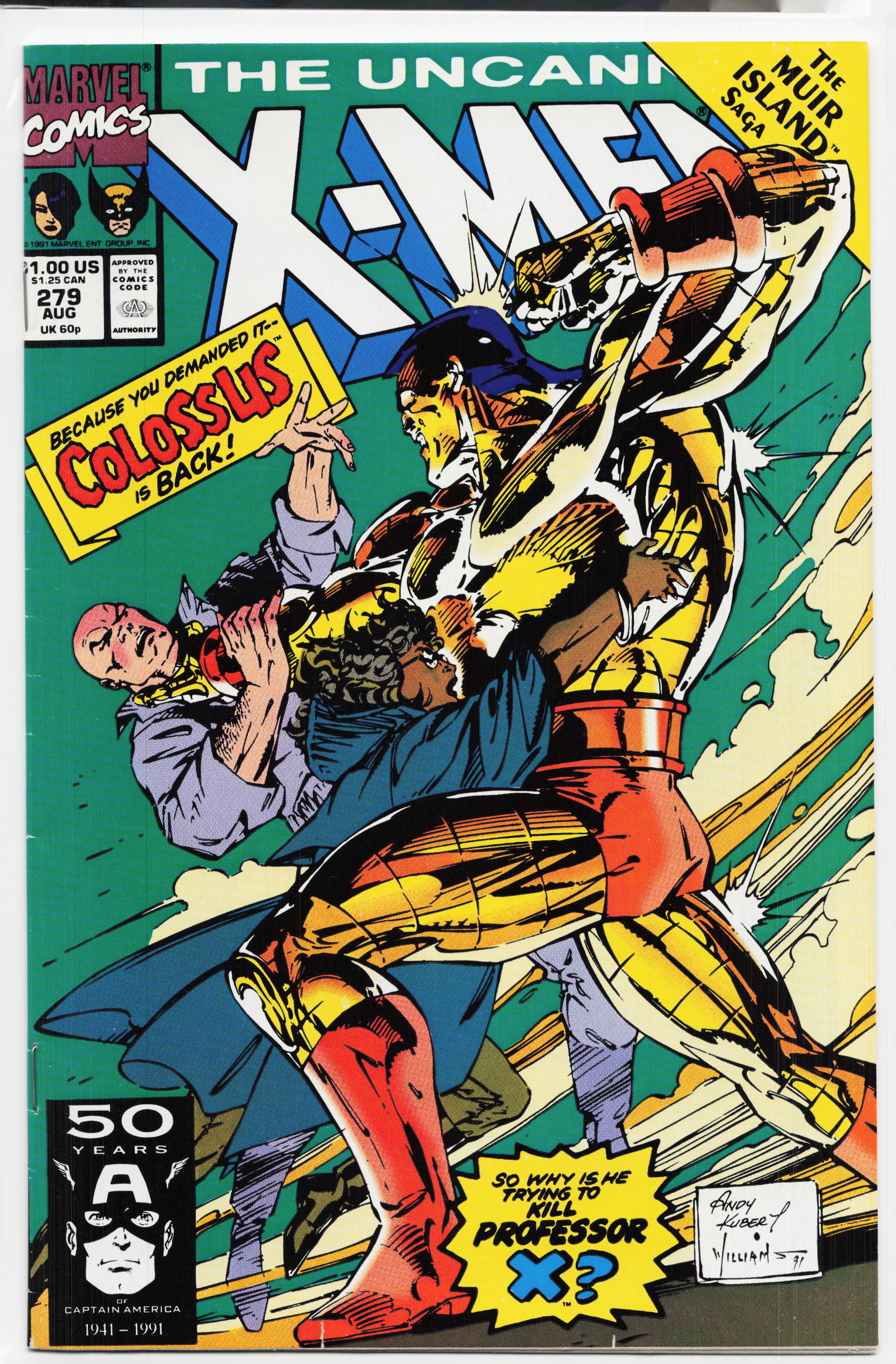 The Uncanny X-Men #279 (1991) X-Men | Comic Books - Copper Age, Marvel ...