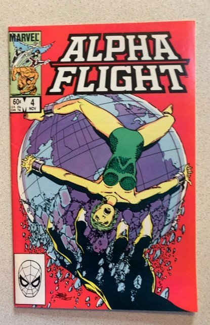 Alpha Flight #4 (1983) John Byrne Story & Art 1st Appearance Plodex ...