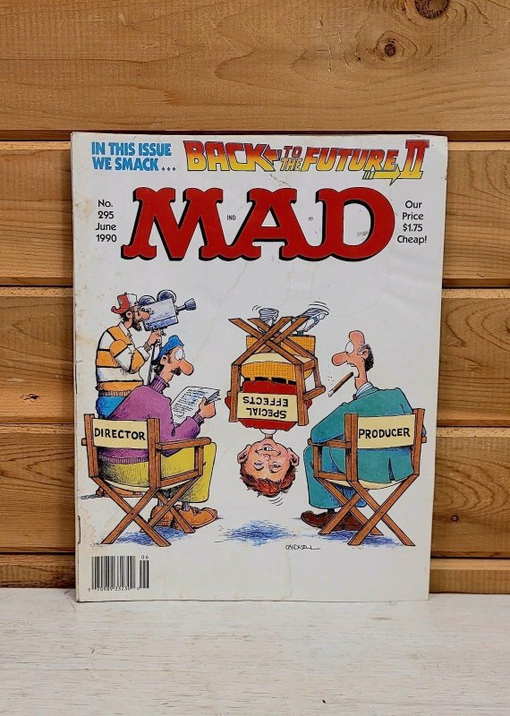 Mad Magazine Vintage Back to the Future 2 1990 No. 295 | Comic Books ...