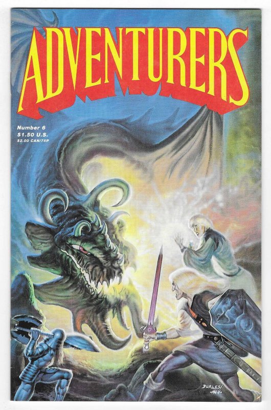 Adventurers #6 (1987) | Comic Books - Copper Age, Adventure, Horror ...