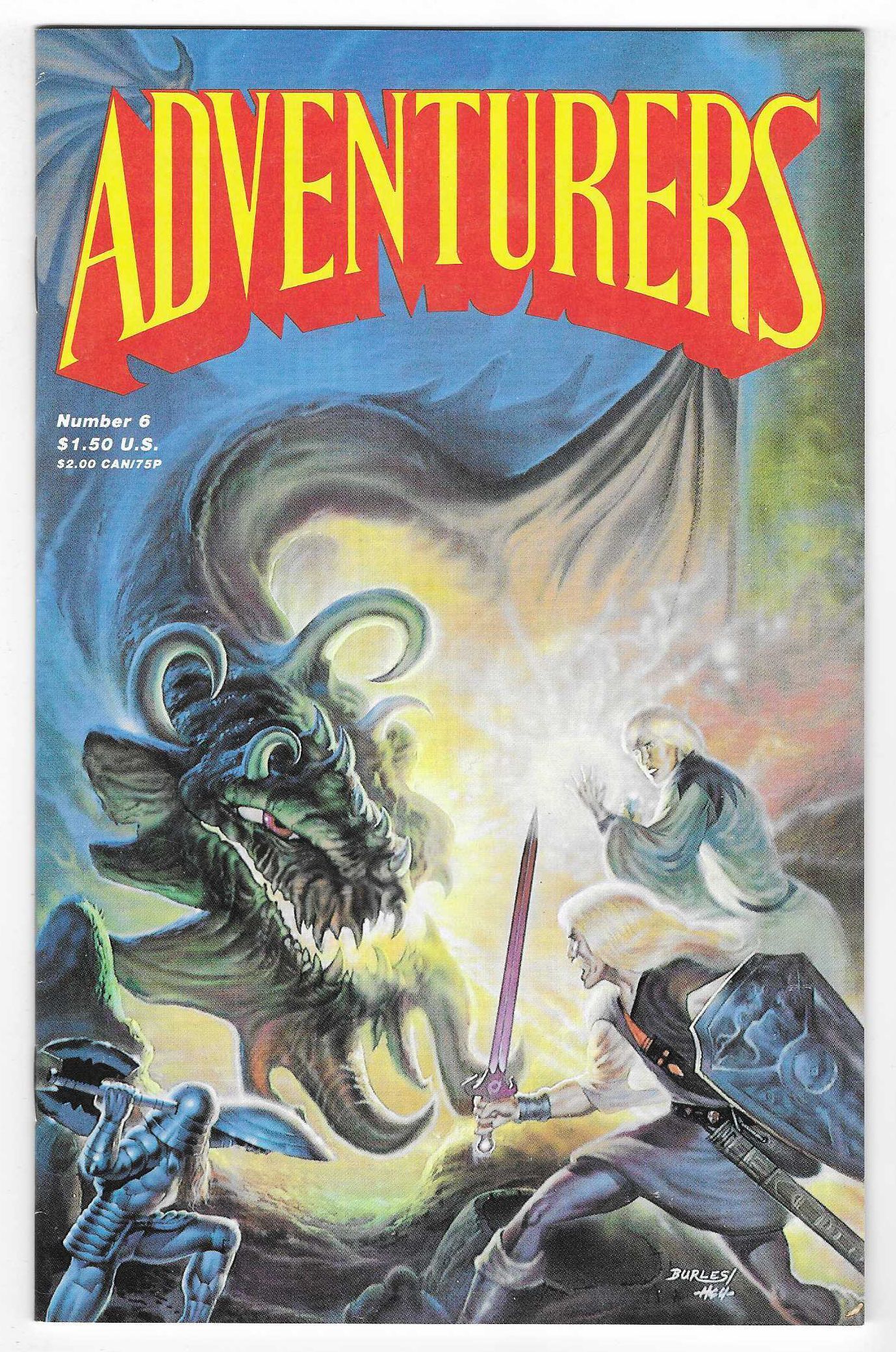 Adventurers #6 (1987) | Comic Books - Copper Age, Adventure, Horror ...