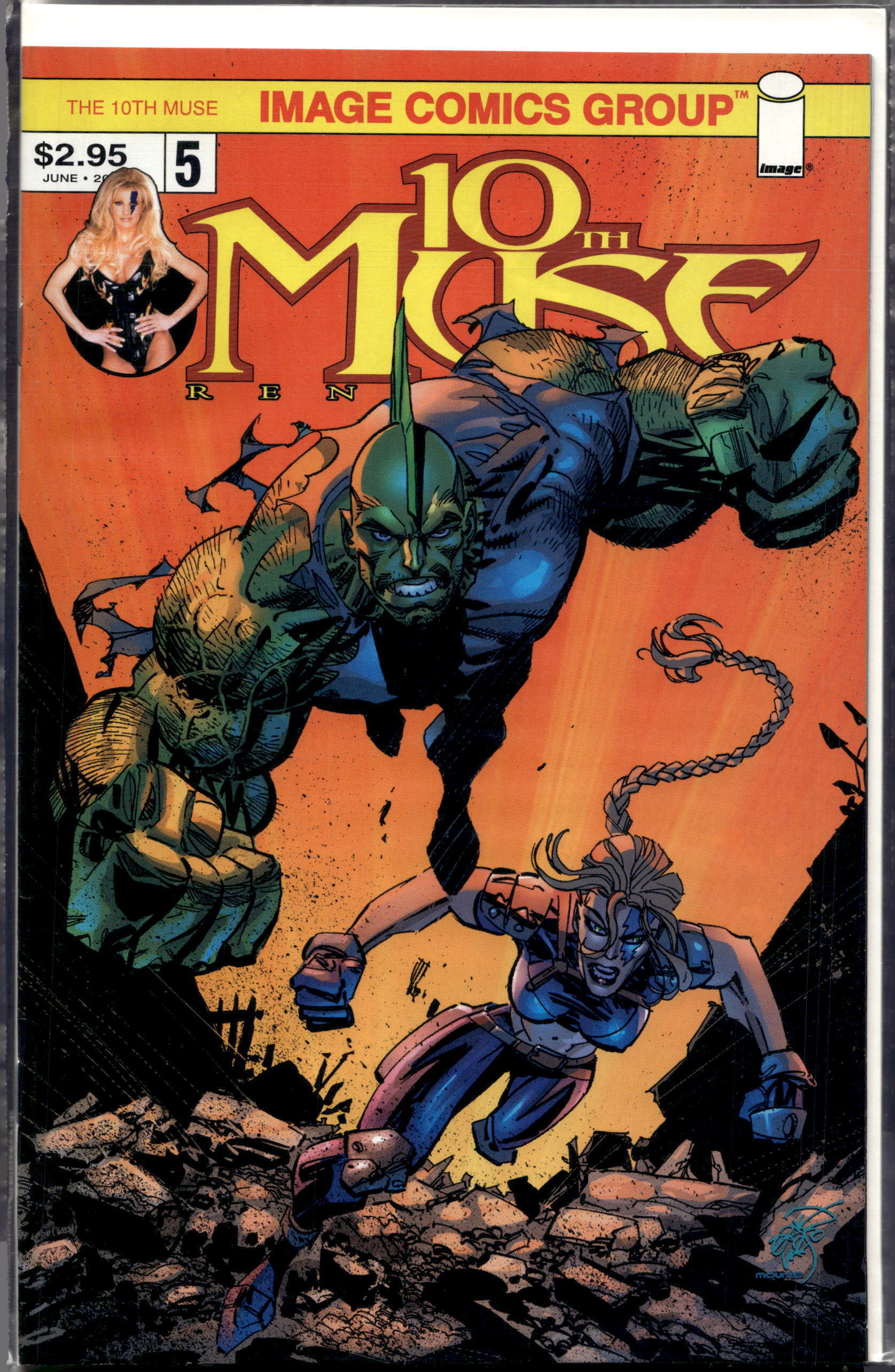 10th Muse #5 Larsen Cover (2001) 10th Muse | Comic Books - Modern Age ...