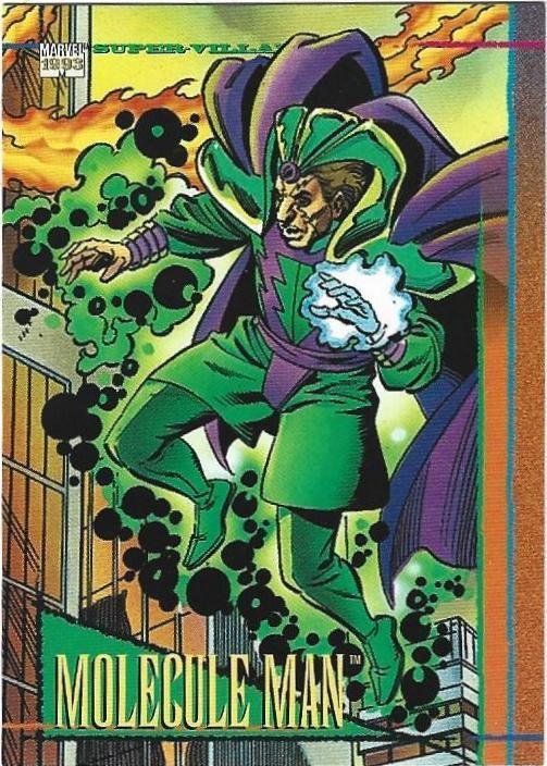 1993 Marvel Universe #78 Molecule Man | Comic Collectibles - Trading ...