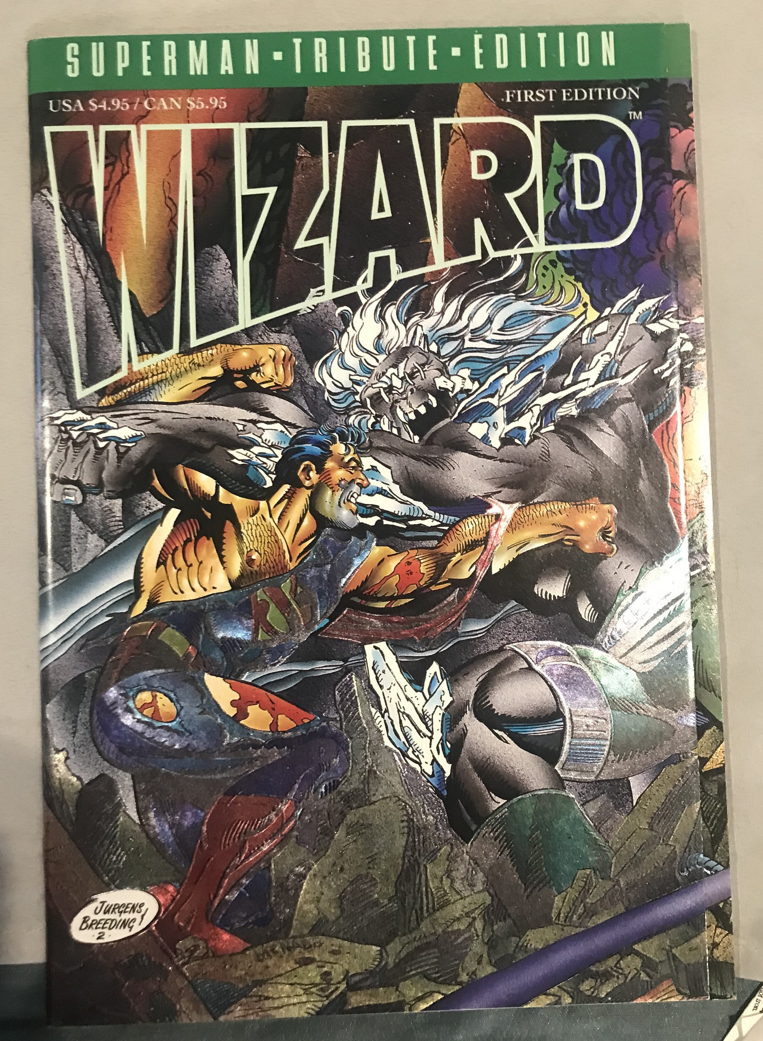 Wizard: Superman Tribute Edition (1993) | Comic Books - Modern Age ...