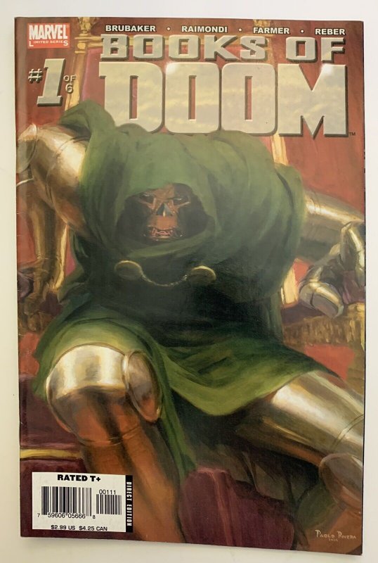 (2006) BOOKS OF DOOM #1 Origin of Doctor Doom! Ed Brubaker! | Comic ...