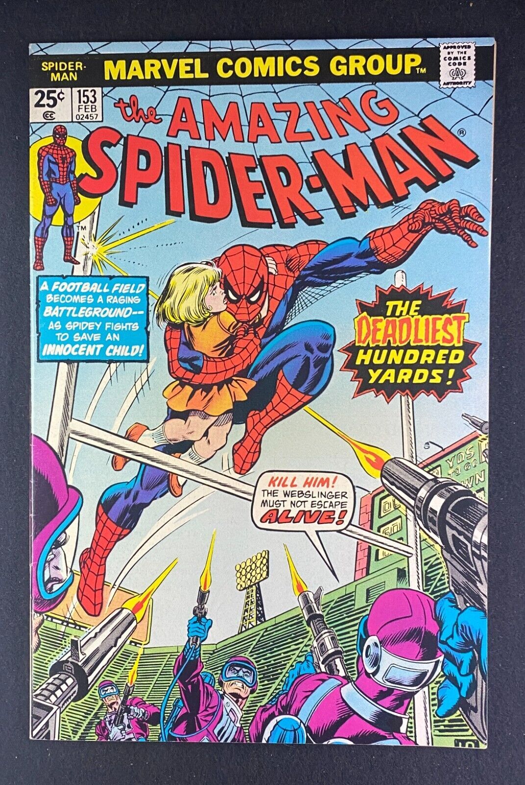 Amazing Spider-Man (1963) #153 FN/VF (7.0) Gil Kane | Comic Books ...