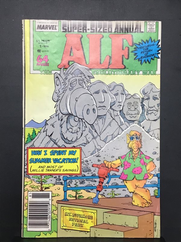 ALF* Annual #1 (1988) (JH) | Comic Books - Copper Age, Marvel / HipComic