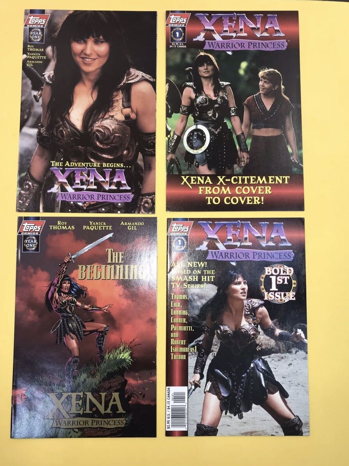 Xena Warrior Princess, Topps, Dk Horse, Dynamite Comic Book (Huge Lot 16 Issues) | Comic Books ...