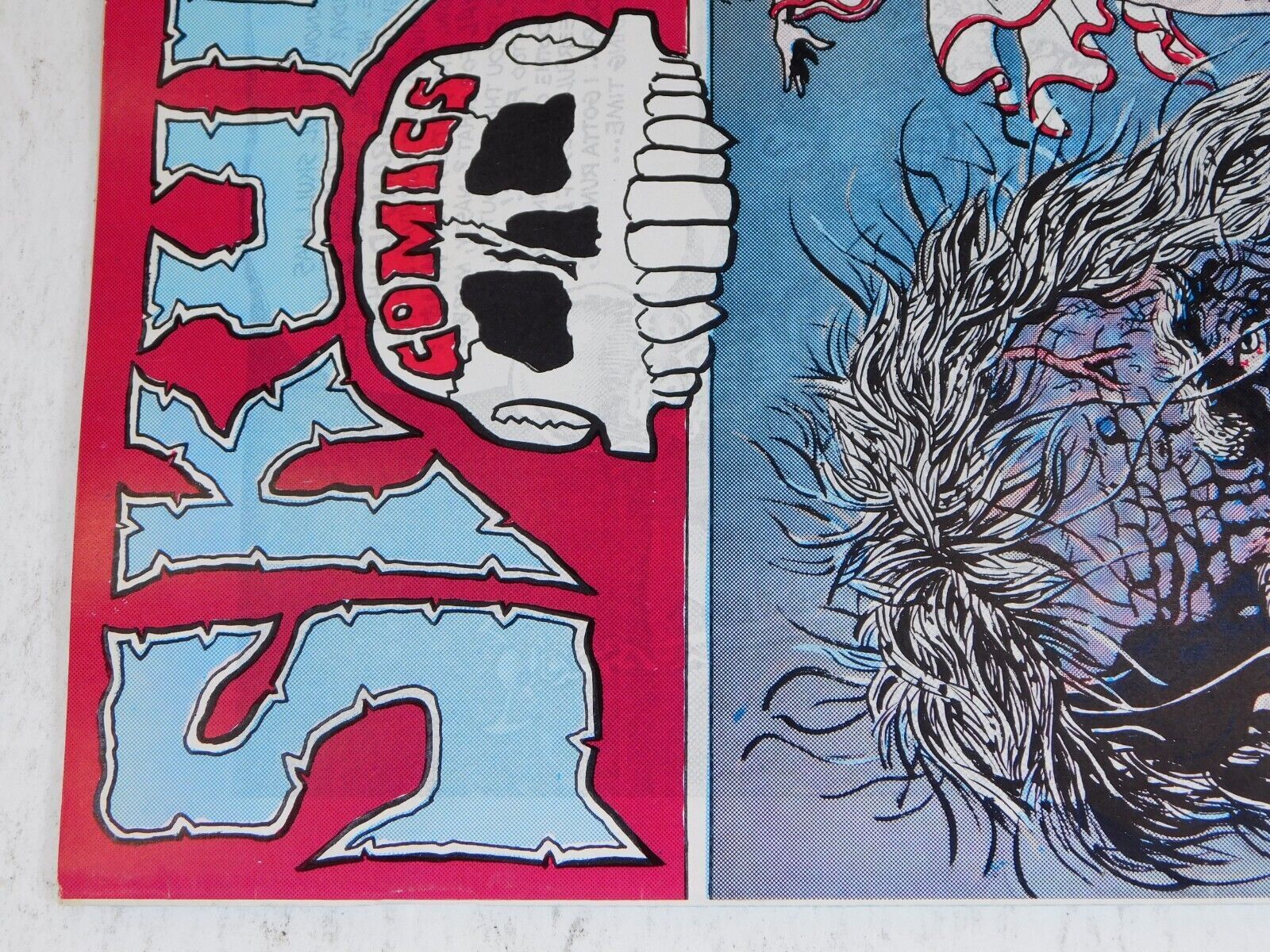 Skull #3 Underground Comic - R Corben Color Error Misprint Comix ...