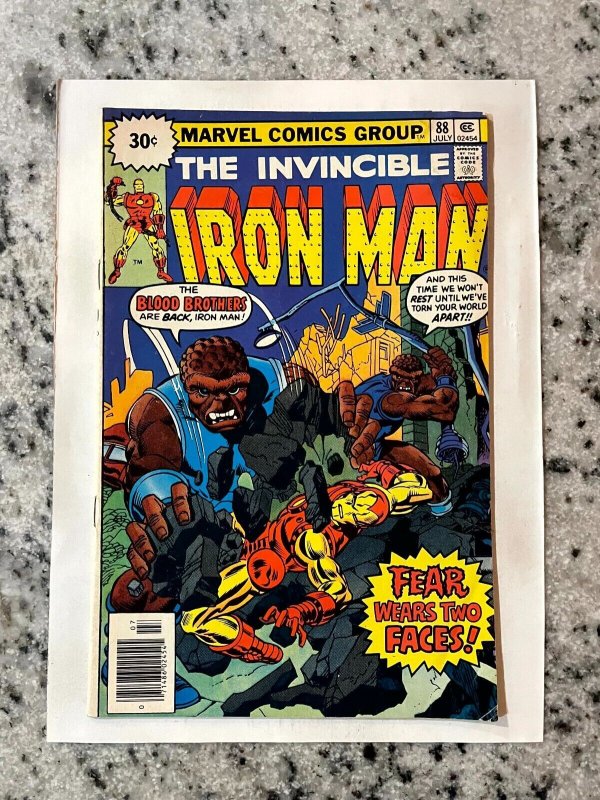 Iron Man # 88 VF- Marvel Comic Book War Machine Avengers Hulk Thor X ...