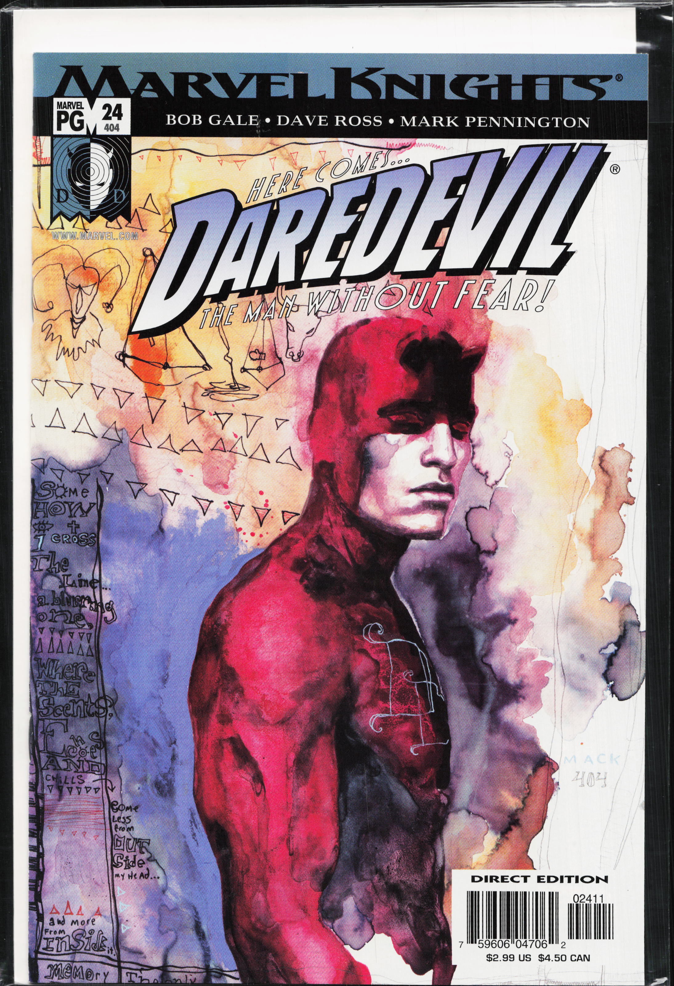 Daredevil #24 (2001) | Comic Books - Modern Age, Marvel / HipComic