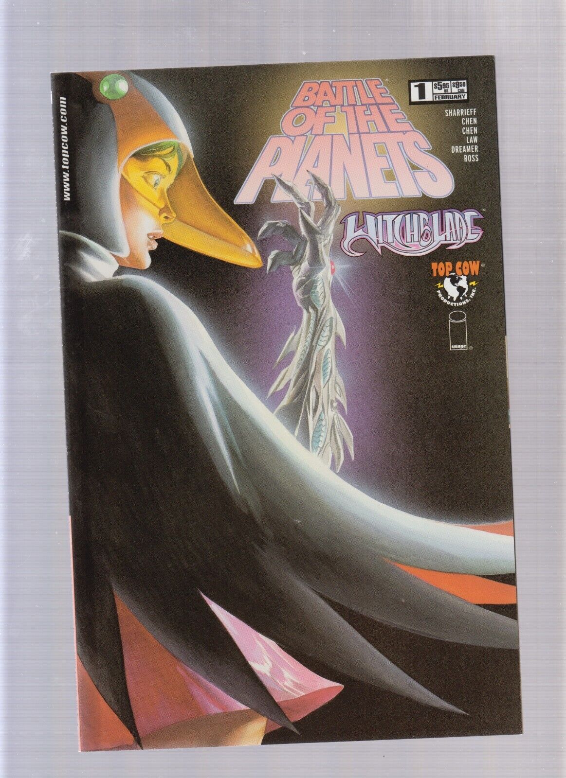 Battle of the Planets/Witch Blade - One-shot - Alex Ross Cover (8.5/9.0 ...