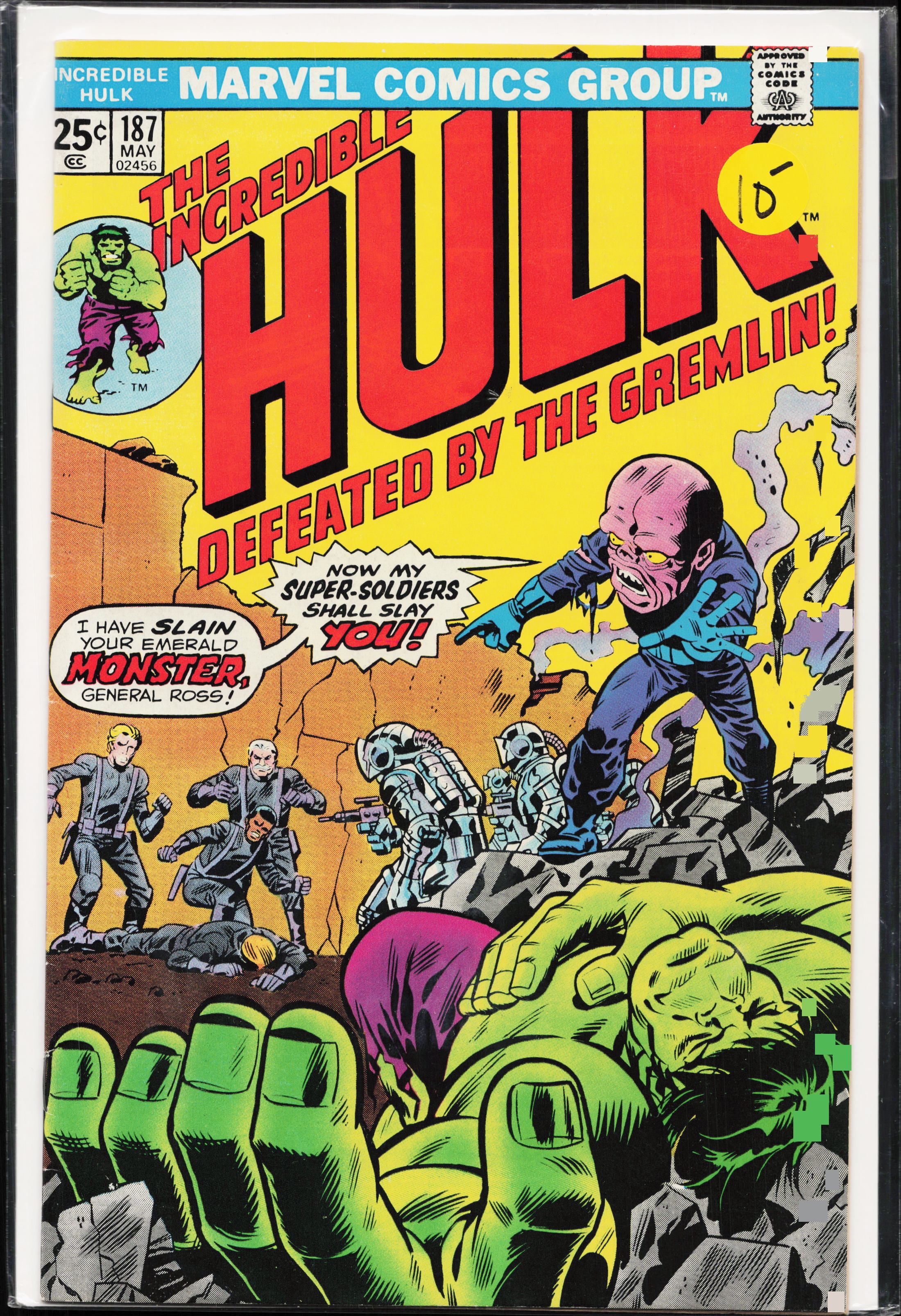 The Incredible Hulk #187 (1975) Hulk | Comic Books - Bronze Age, Marvel ...