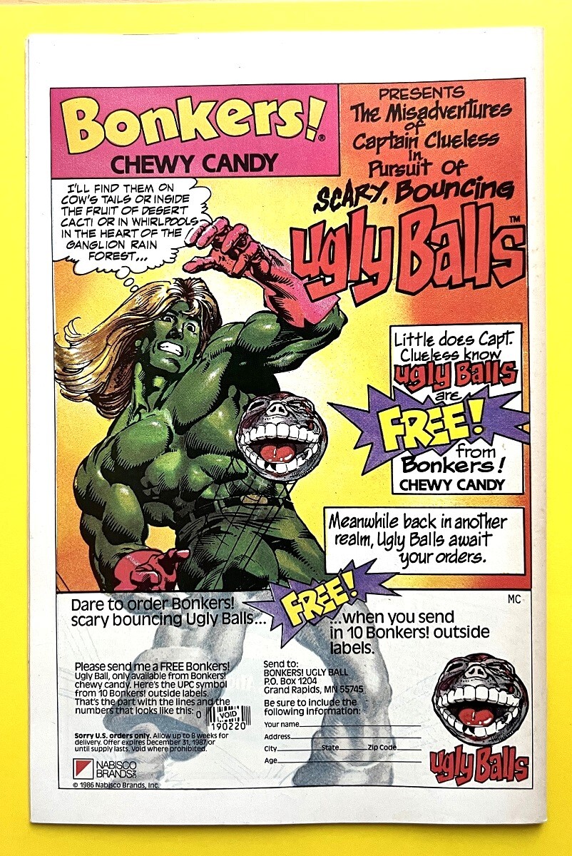 Incredible Hulk 331 Smart Grey Hulk 1st Appearance Mcfarlane (1987 ...