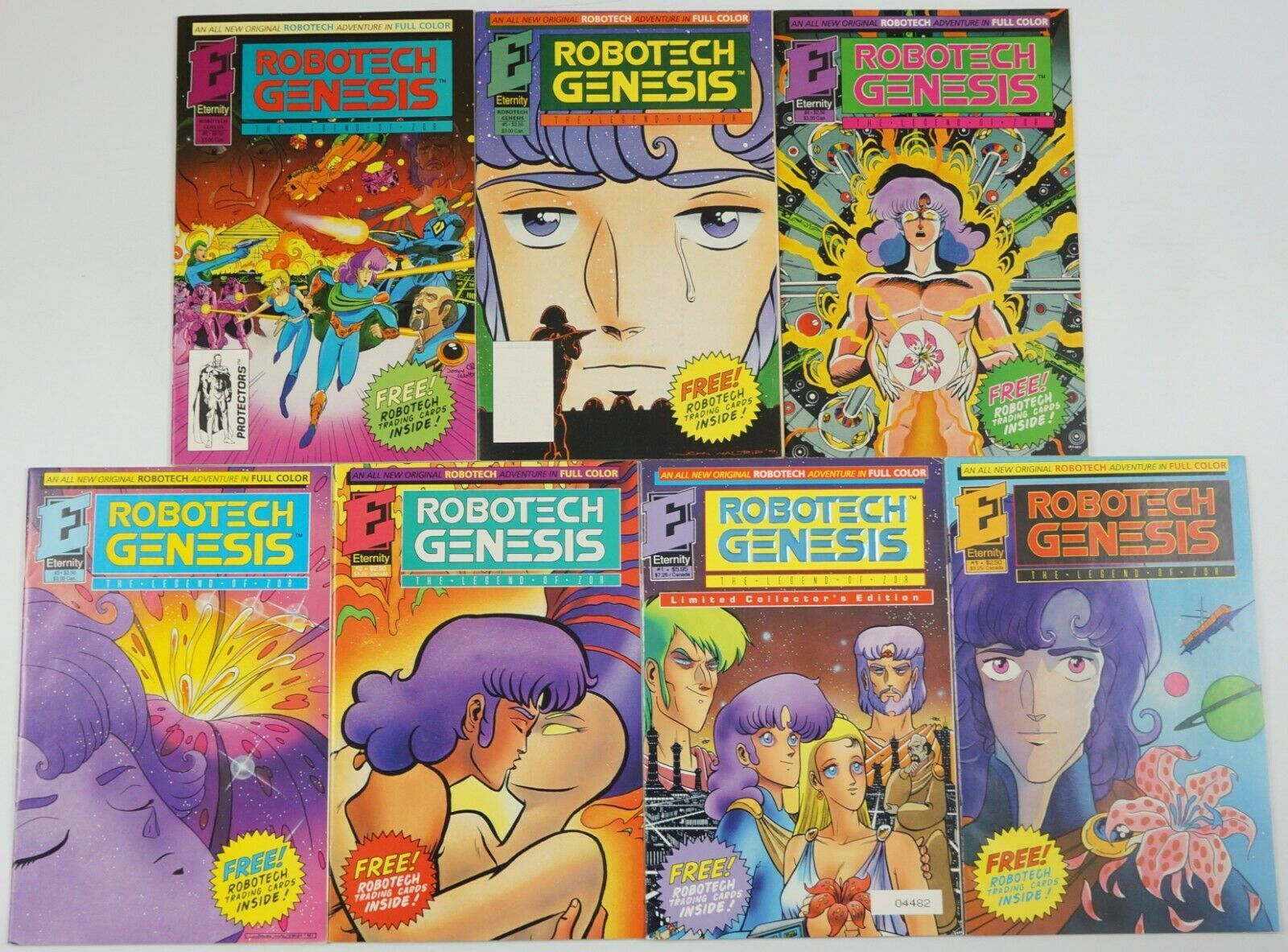 Robotech Genesis: the Legend of Zor #1-6 VF/NM complete series ...