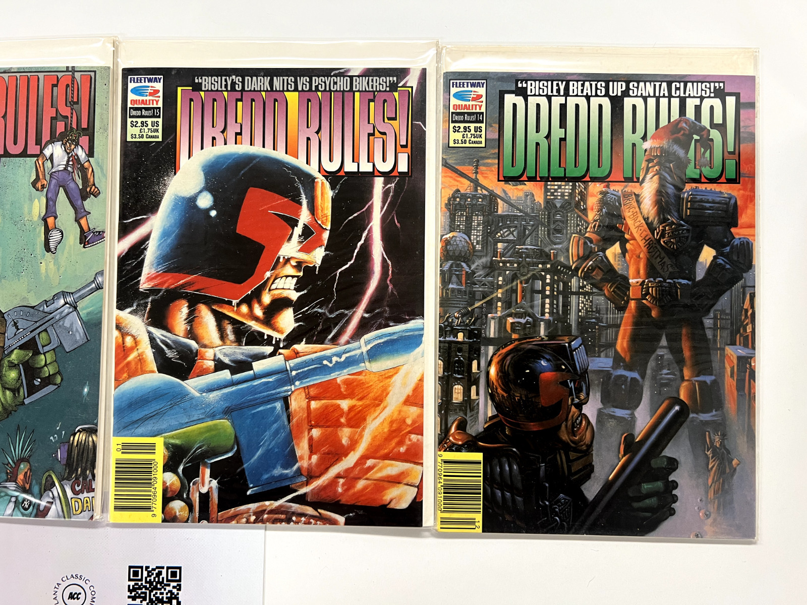 4 Dredd Rules Fleetway Quality Comic Books # 14 15 16 17 96 JS18 | Comic Books - Modern Age ...