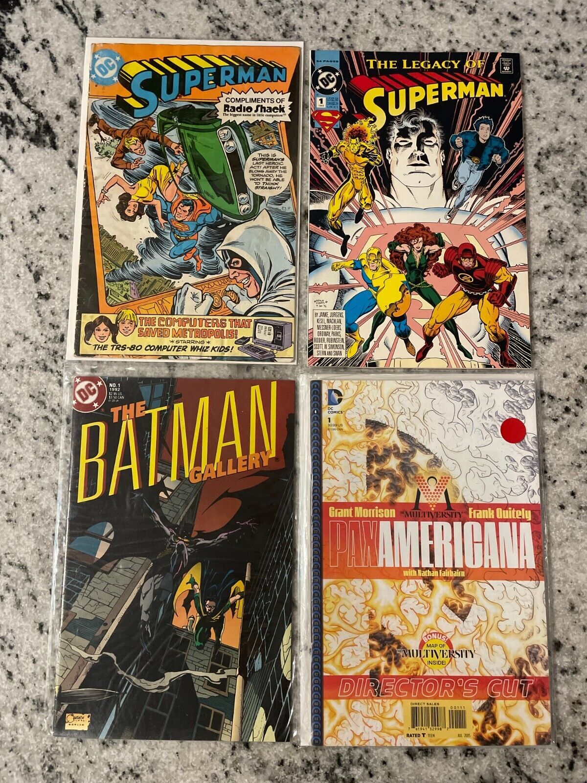 4 DC Comics Pax Americana 1 Batman Gallery 1 Legacy Superman 1 Radio ...