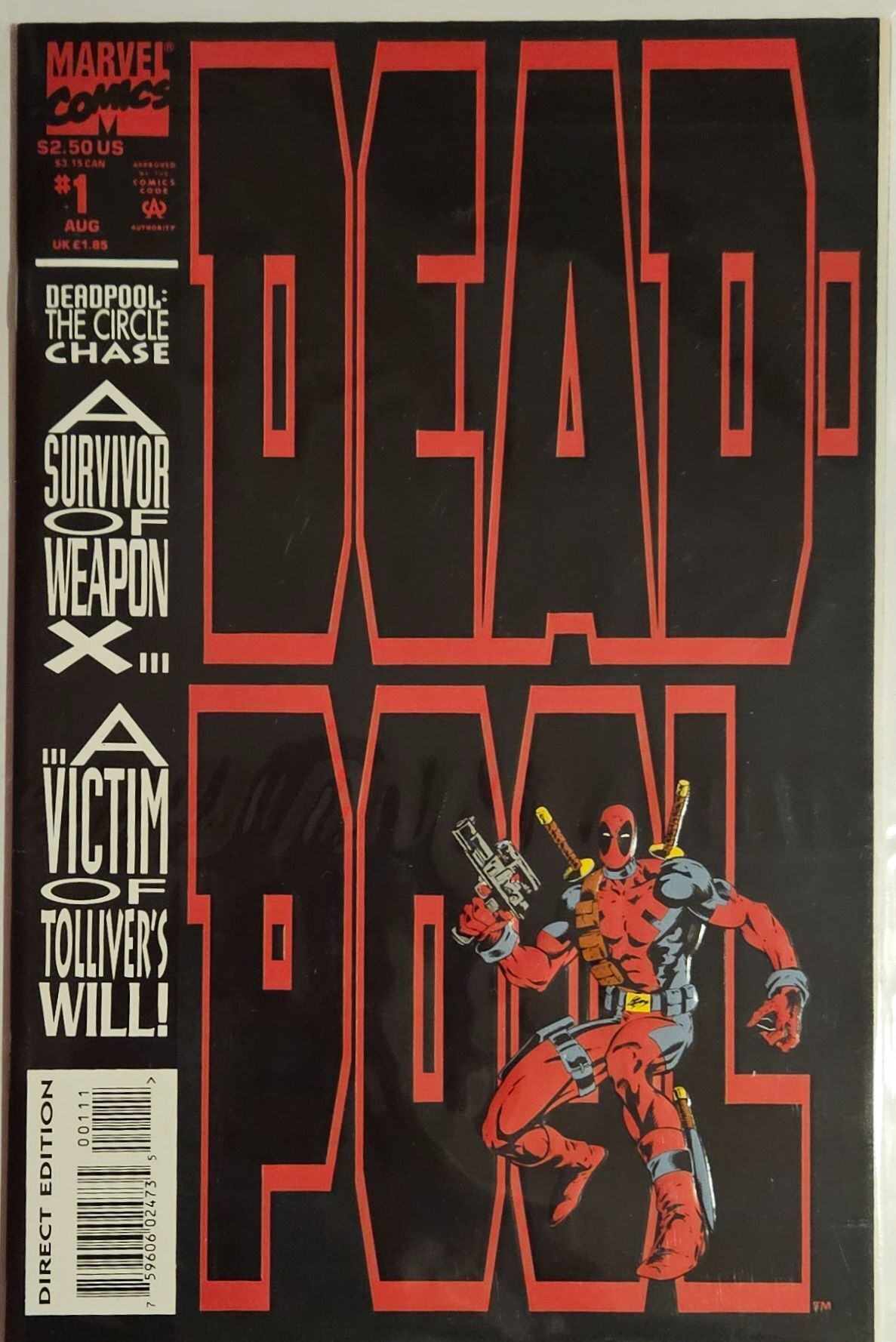 Deadpool #1 (1993) | Comic Books - Modern Age, Marvel, Deadpool ...