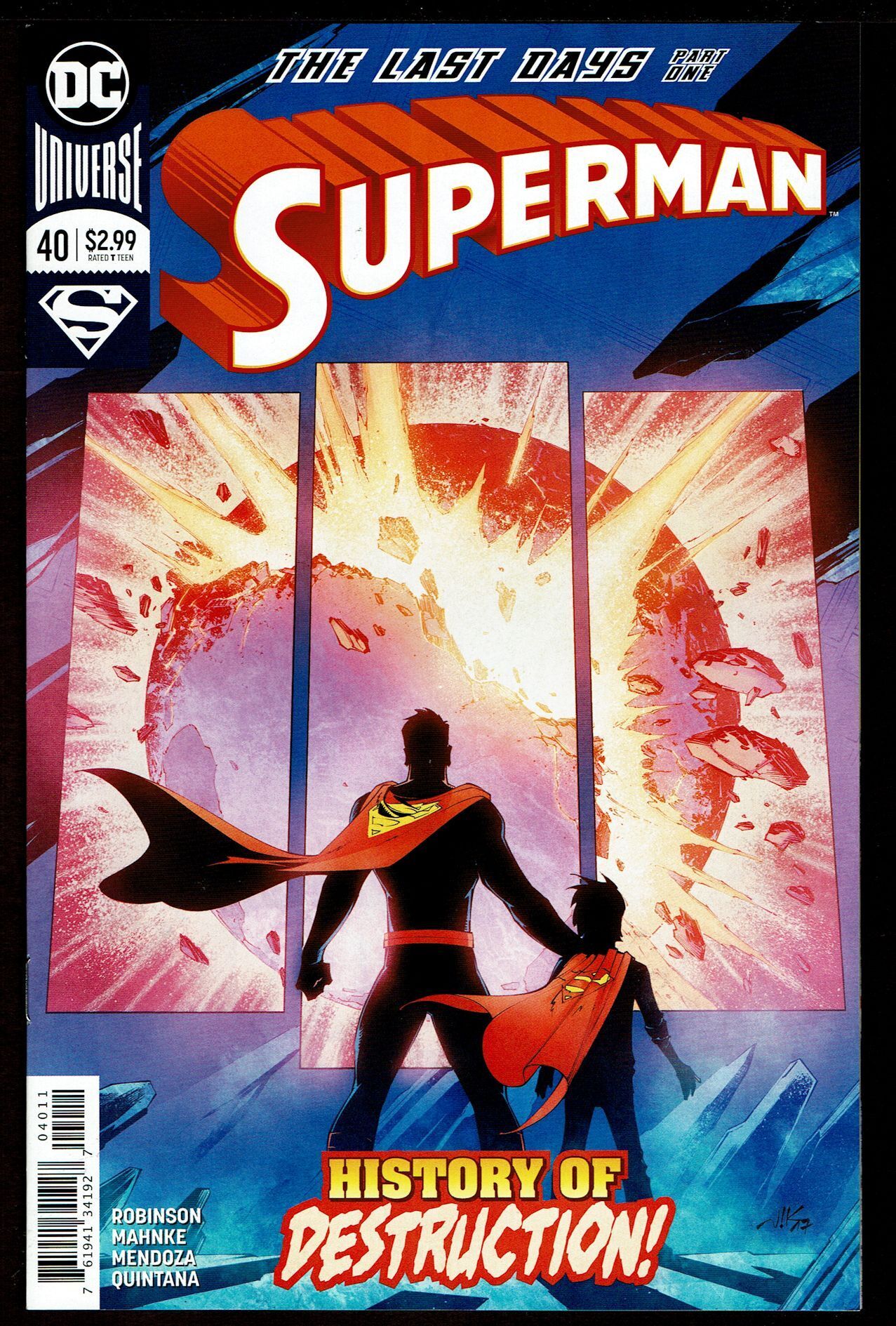Superman #40 4th Series (2018, DC Universe) 9.4 NM | Comic Books ...