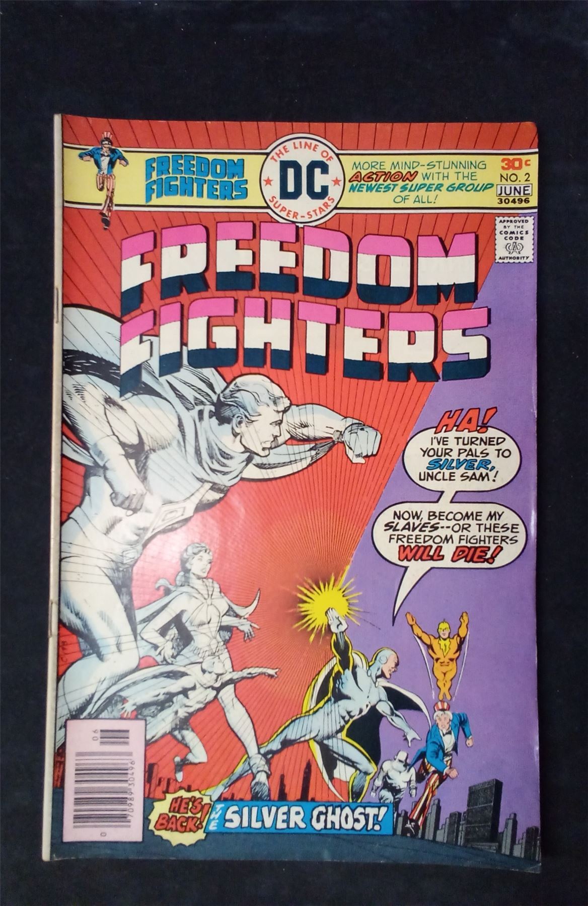 Freedom Fighters #2 1976 dc-comics Comic Book dc-comics Comic Book ...