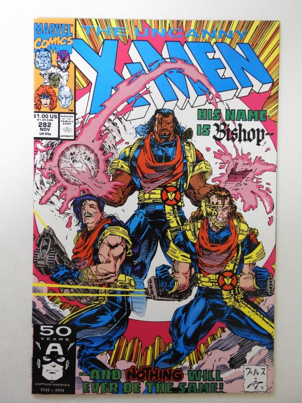 The Uncanny X-Men #282 (1991) VF/NM Condition! 1st appearance of Bishop ... The Uncanny X-Men #282 (1991) VF/NM Condition! 1st appearance of Bishop ...