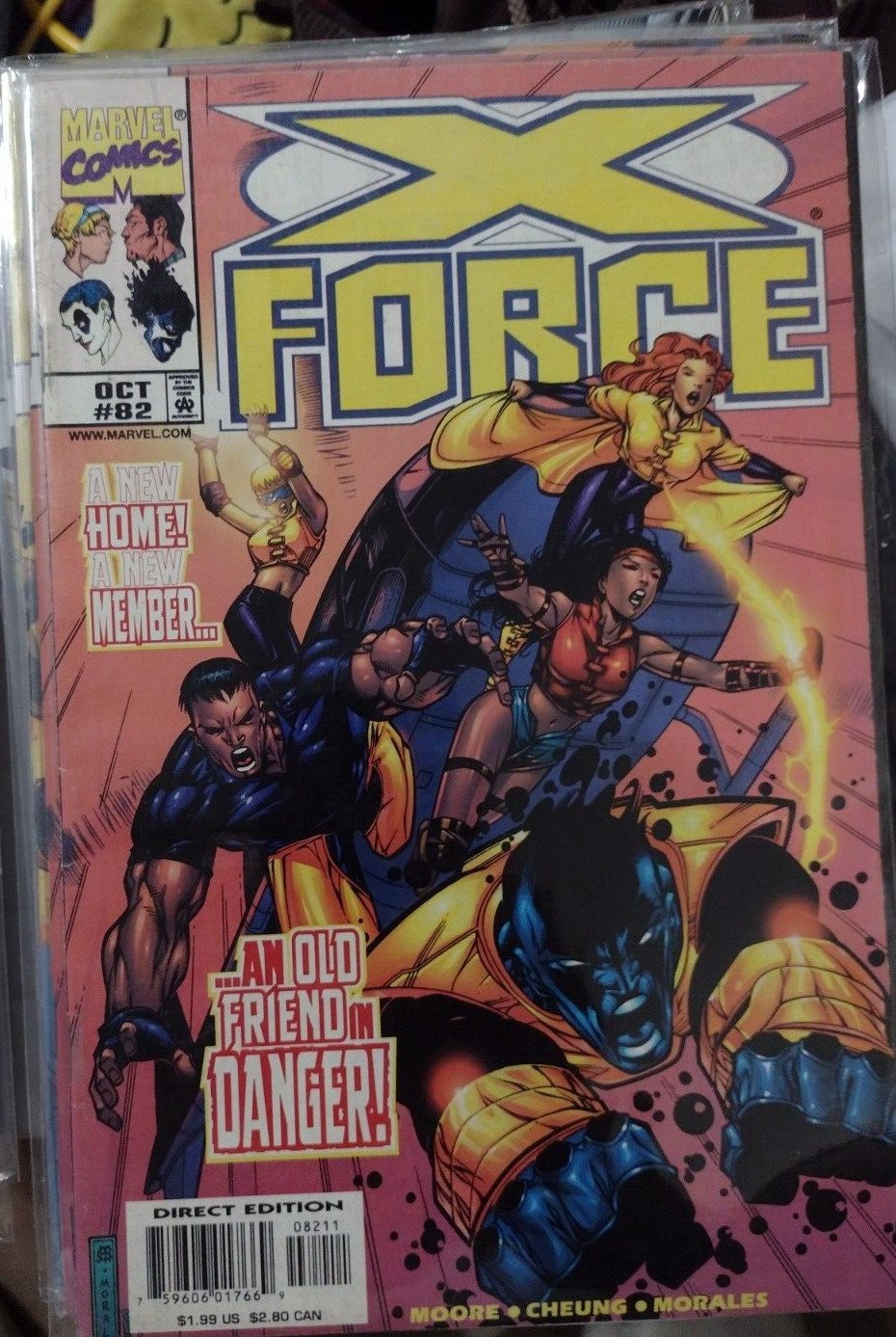 X-FORCE # 82 1998 MARVEL DISNEY domino bedlam joins | Comic Books ...