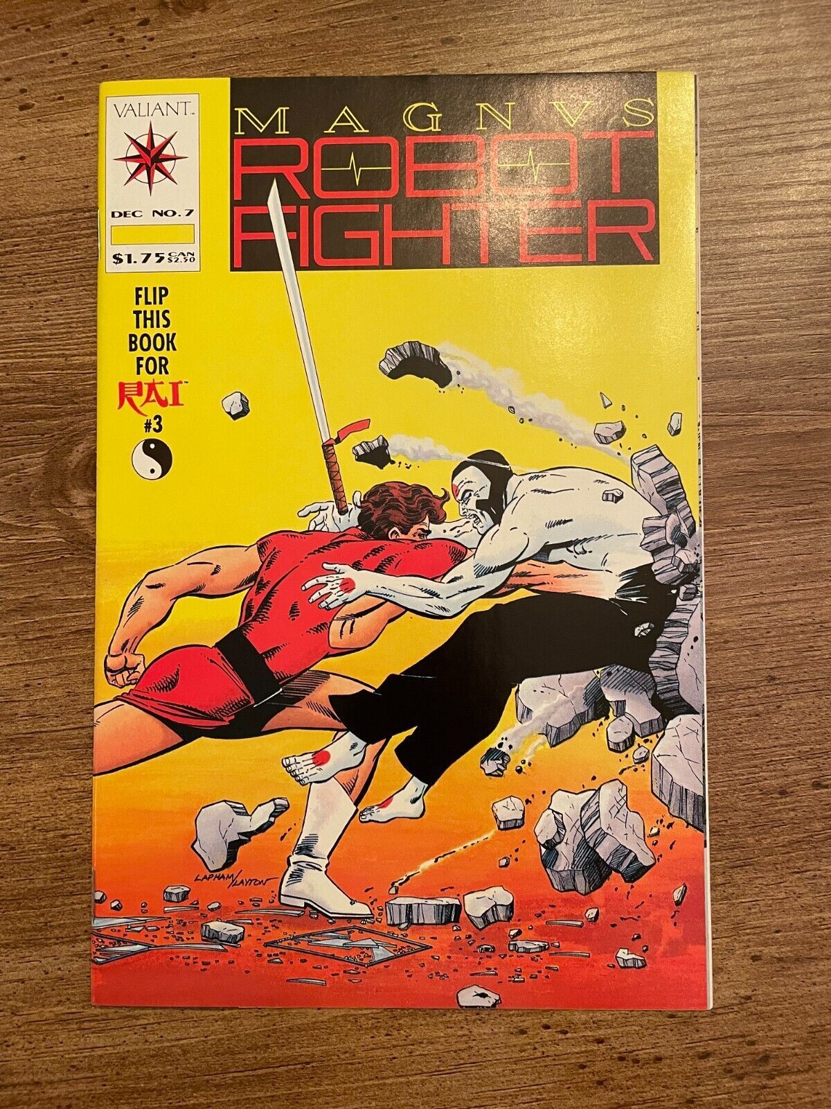 Magnus Robot Fighter #7 NM Valiant Comic Book Super-Hero Pre-Unity Rai ...
