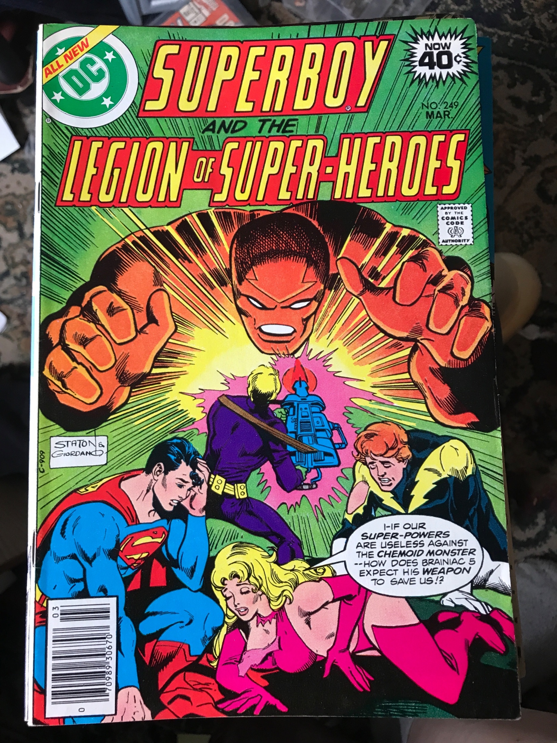 Superboy and The Legion of Super-Heroes #249 (1979) | Comic Books ...