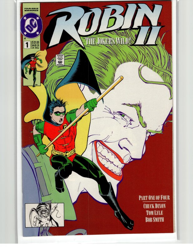 Robin II: The Joker's Wild! #1 Newstand Cover (1991) | Comic Books ...