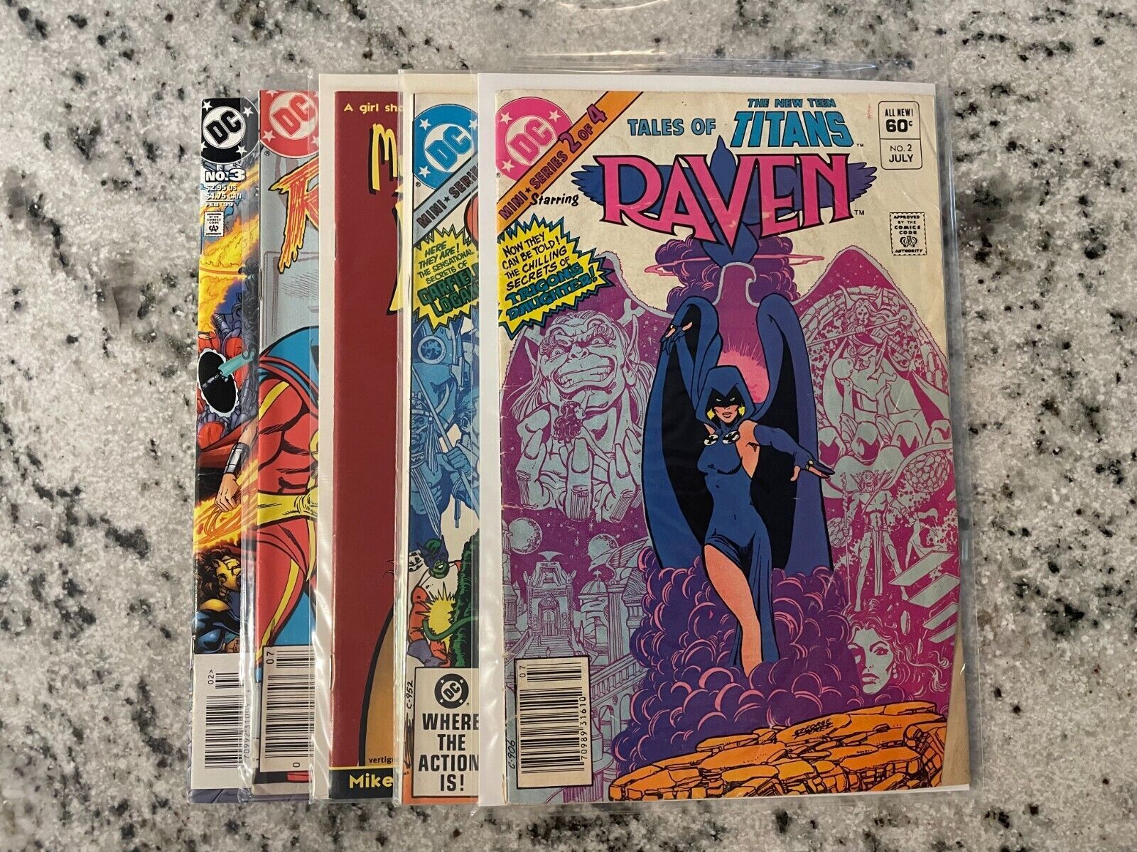 5 DC Comics Tales Of Teen Titans 2 3 Faith Frankie 4 Red Tornado 1 JLA ...