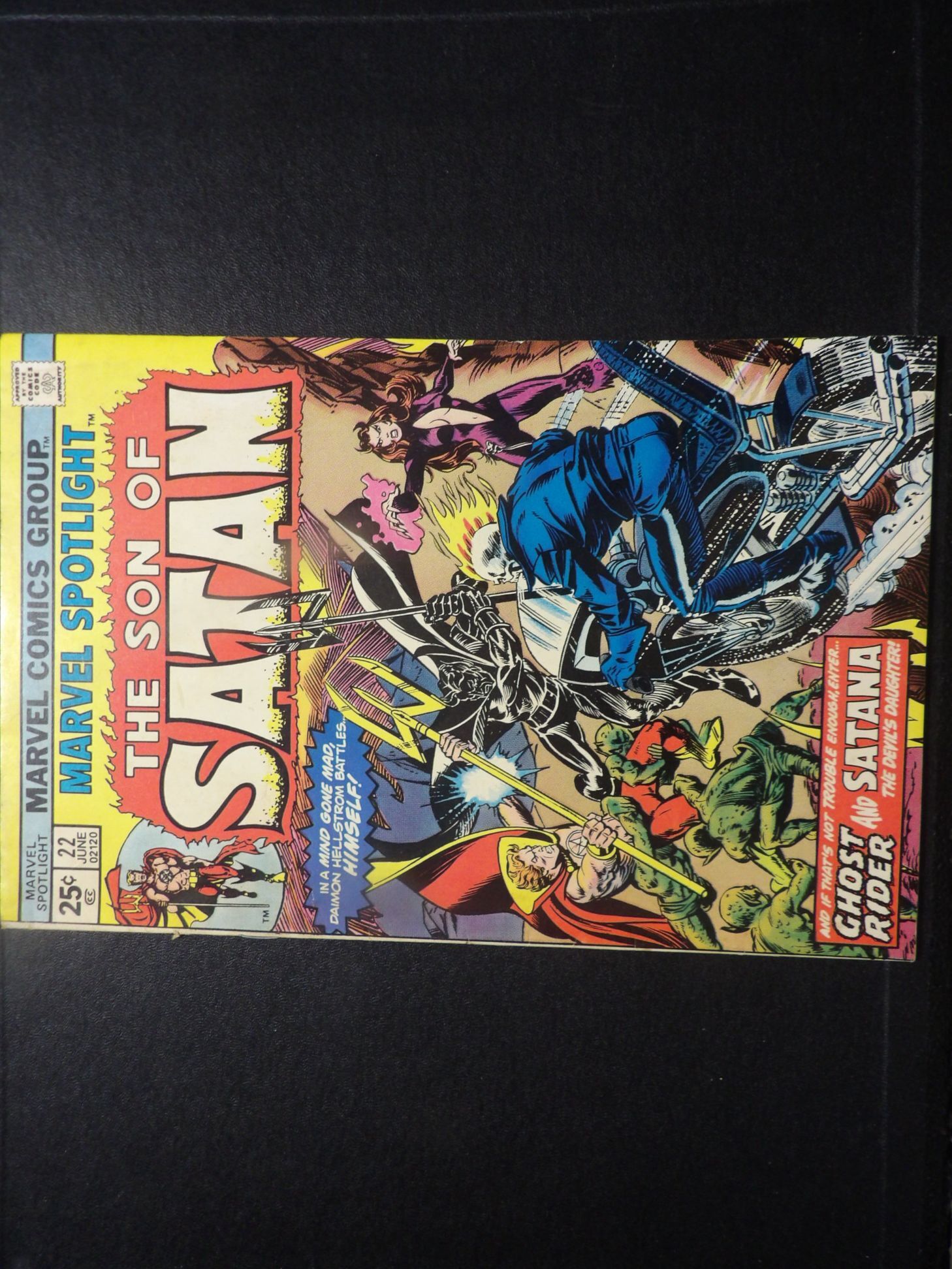 Marvel Spotlight #22 (1975) FN The Son of Satan Ghost Rider | Comic ...