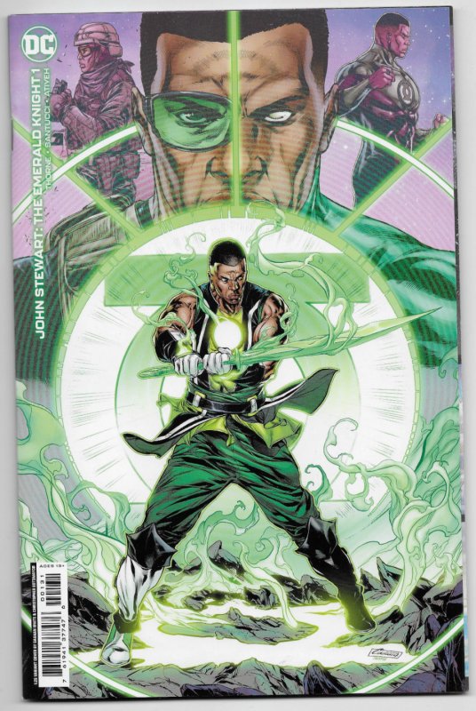 John Stewart The Emerald Knight #1 DC Comics 2022 1:25 Caanan Variant ...
