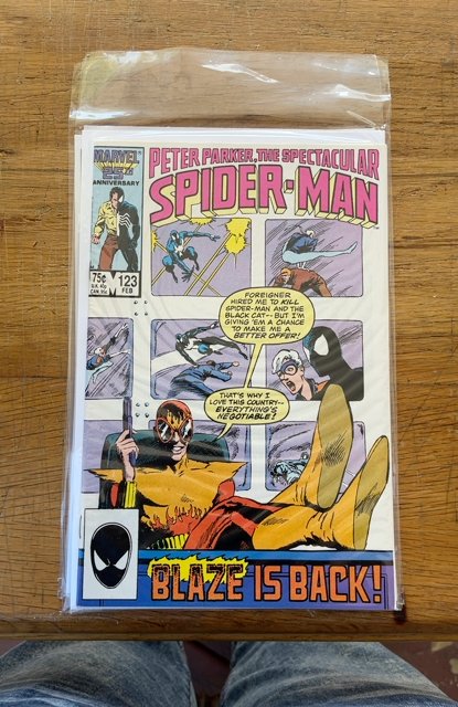 The Spectacular Spider-Man #123 Direct Edition (1987) | Comic Books ...