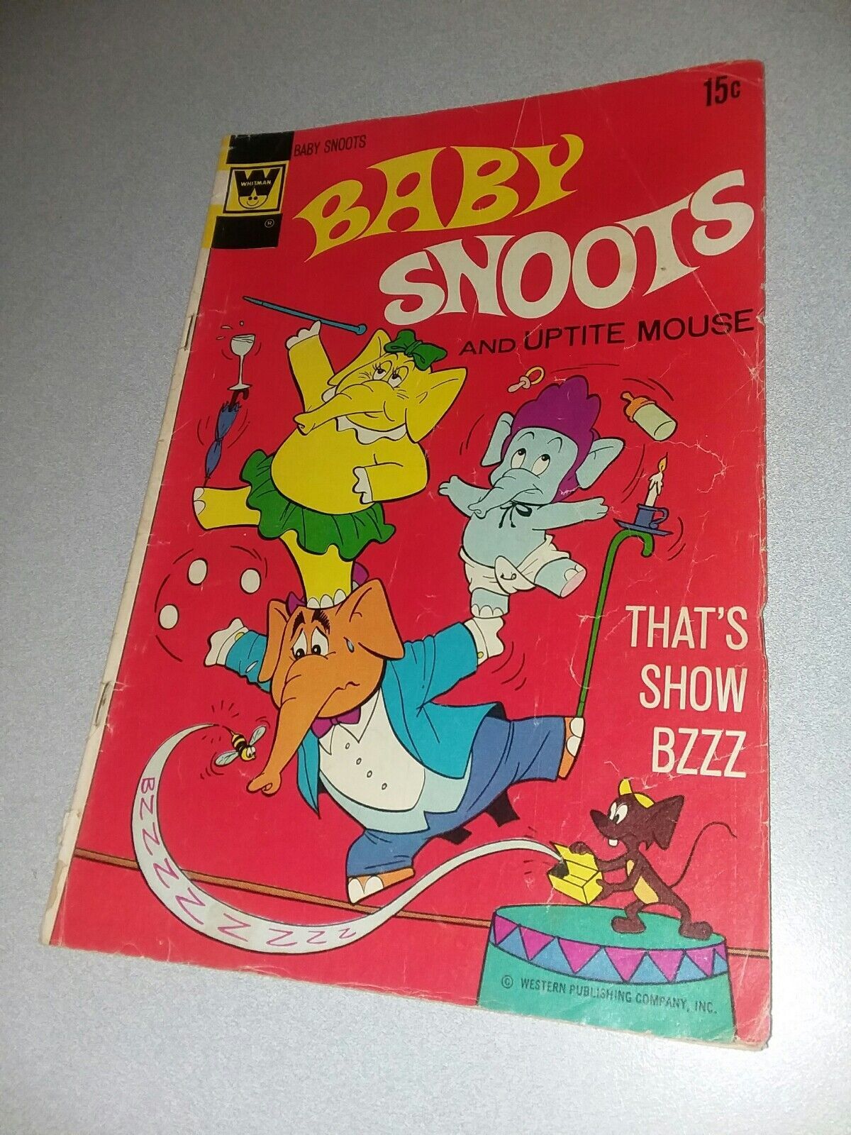 Baby Snoots 5 Issue Bronze Age gold key Cartoon Comics Lot Run Set ...