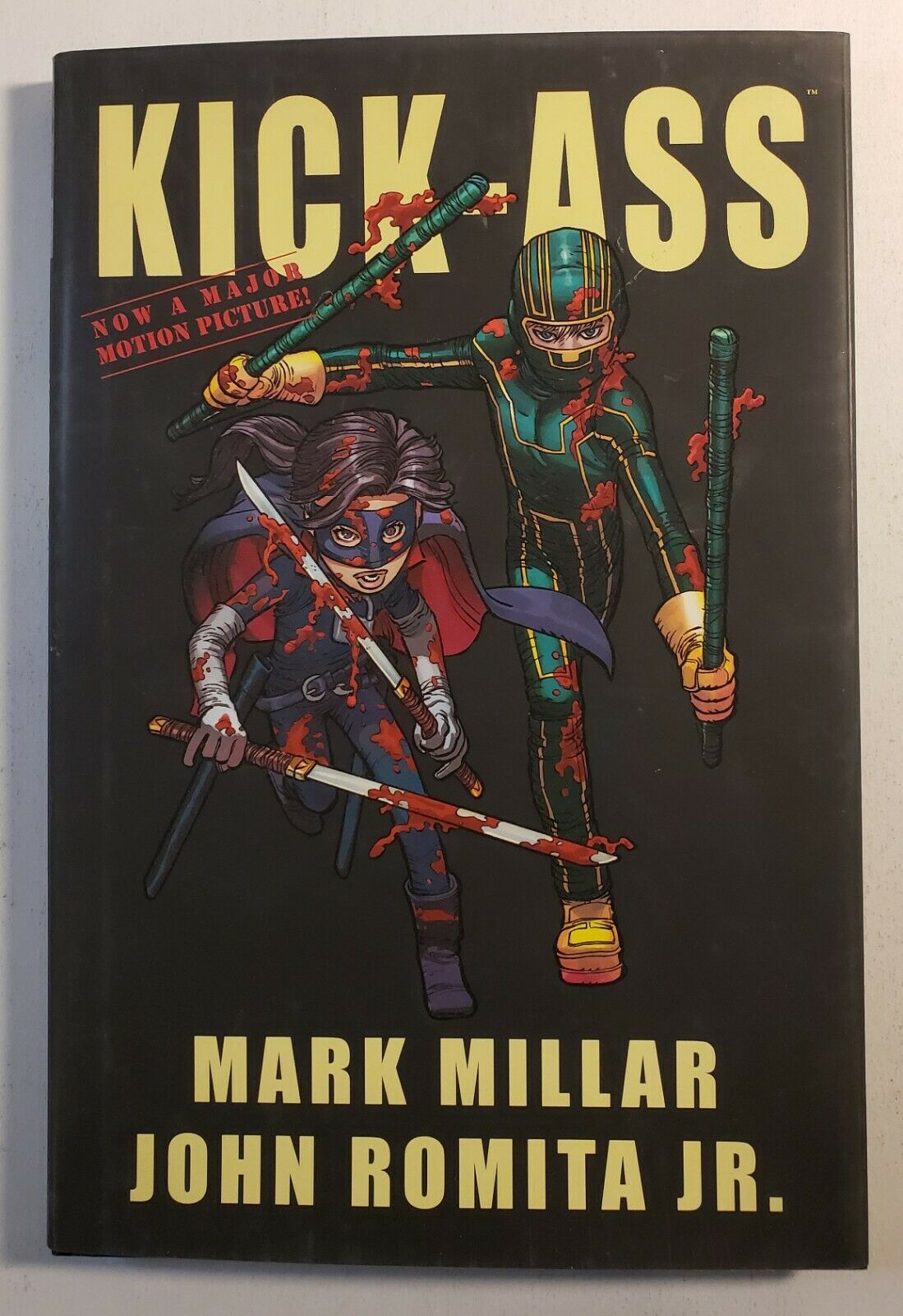 Kick Ass Hard Cover Graphic Novel Mark Millar John Romita Jr Graphic