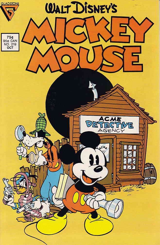 Mickey Mouse (Walt Disney's ) #219 VG ; Gladstone | low grade comic ...