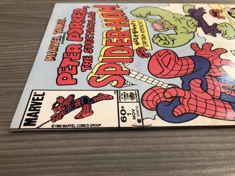 MARVEL TALES 1st App Peter Porker The Spectacular Spider-Ham #1 1983 ...