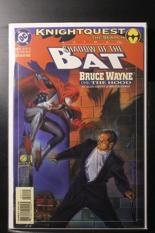Batman: Shadow of the Bat #21 Direct Edition (1993) | Comic Books ...