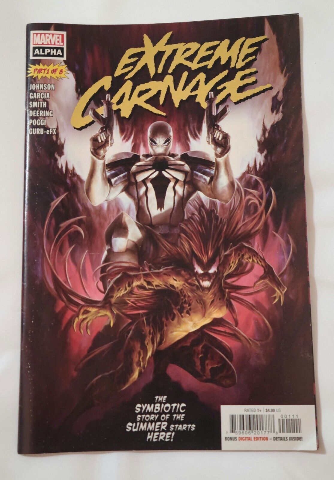 Extreme Carmage Alpha (Marvel) Spider-Man, Agent Venom, Scream, Riot ...