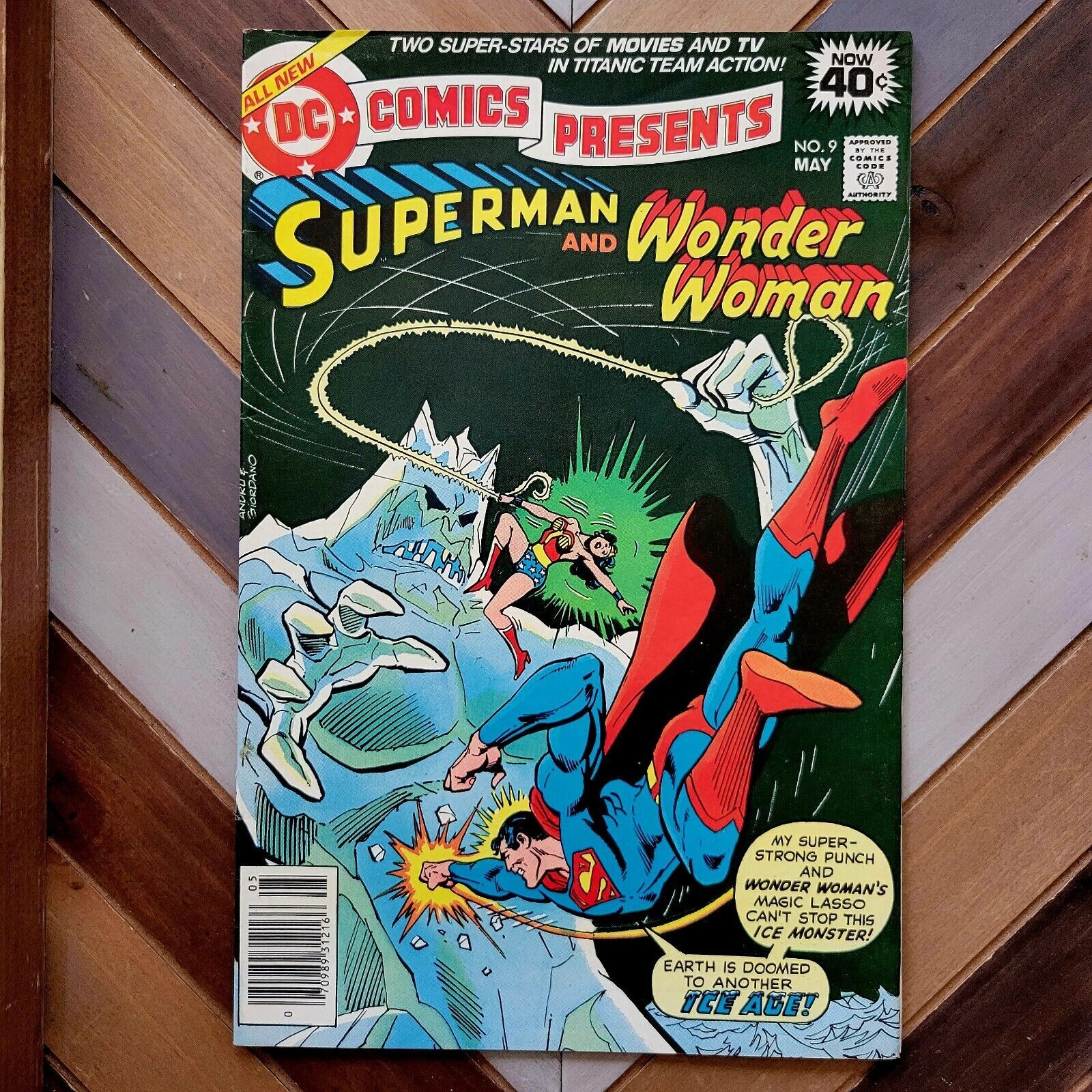 DC Comics Presents #9 HIGH GRADE (1979) SUPERMAN & WONDER WOMAN (Pasko ...