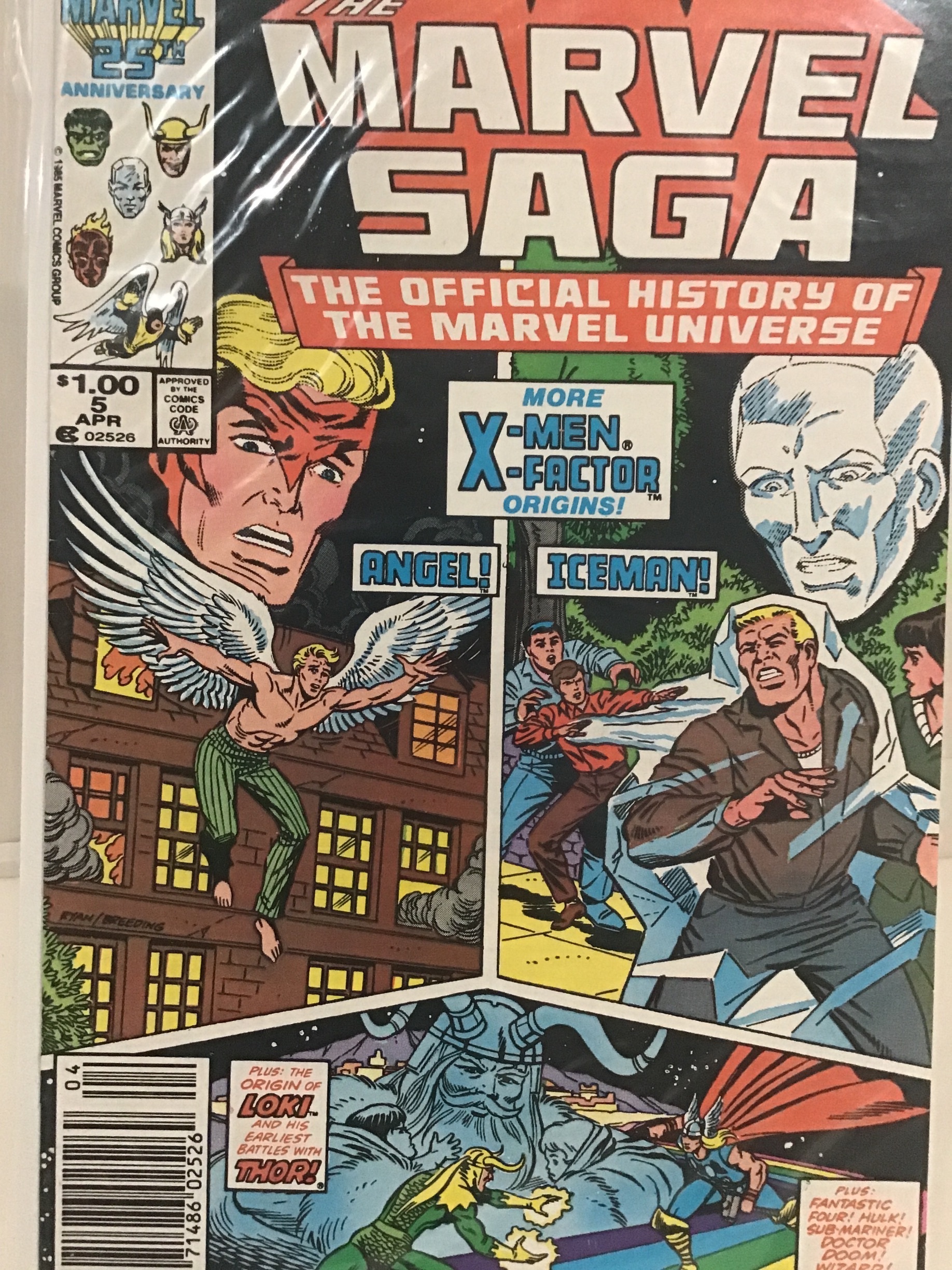 The Marvel Saga The Official History of the Marvel Universe #5 (1986 ...