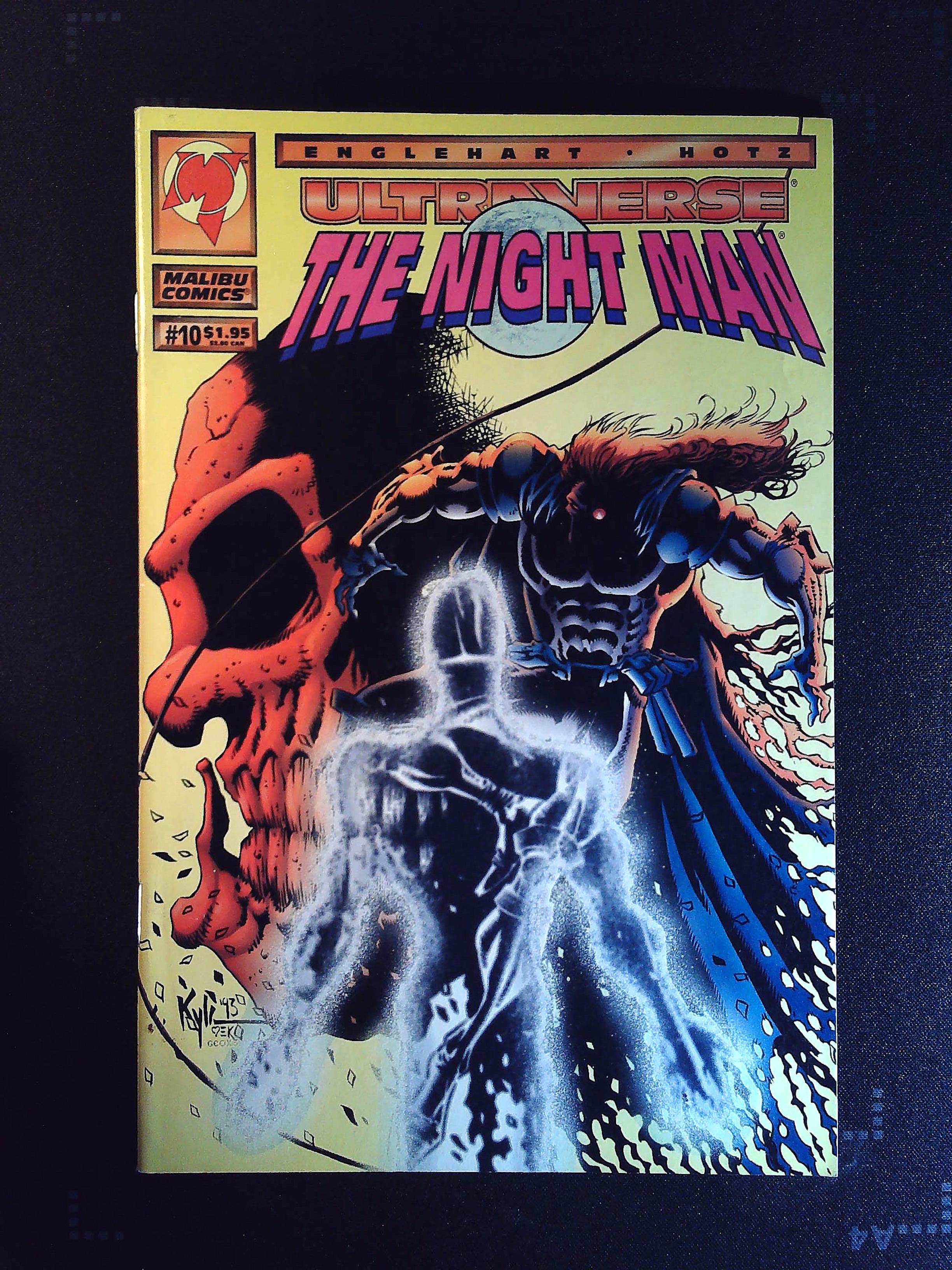 The Night Man #10 (1994) | Comic Books - Modern Age, Malibu / HipComic