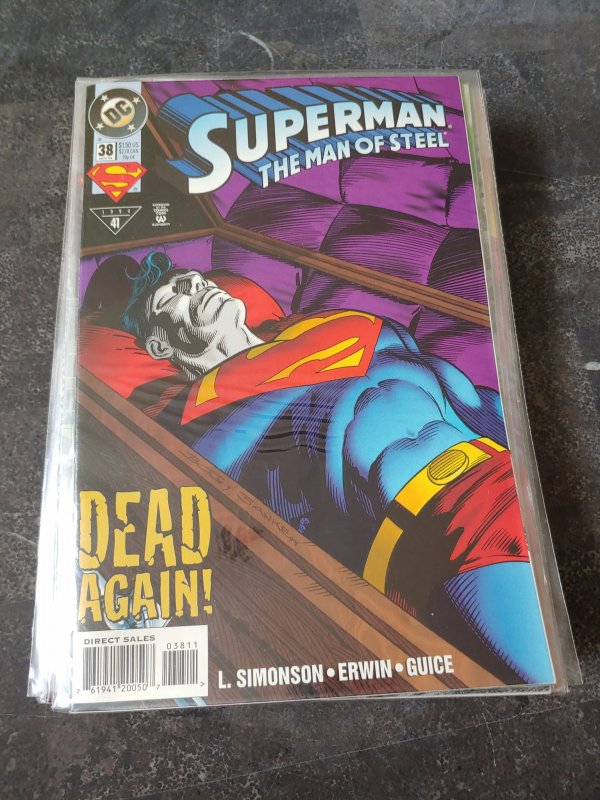 Superman: The Man of Steel #38 (1994) | Comic Books - Modern Age, DC ...