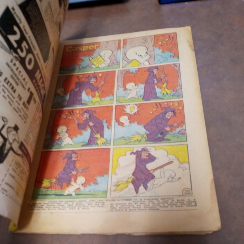 CASPER THE FRIENDLY GHOST #69 Harvey Comics 1958 silver age cartoon ...