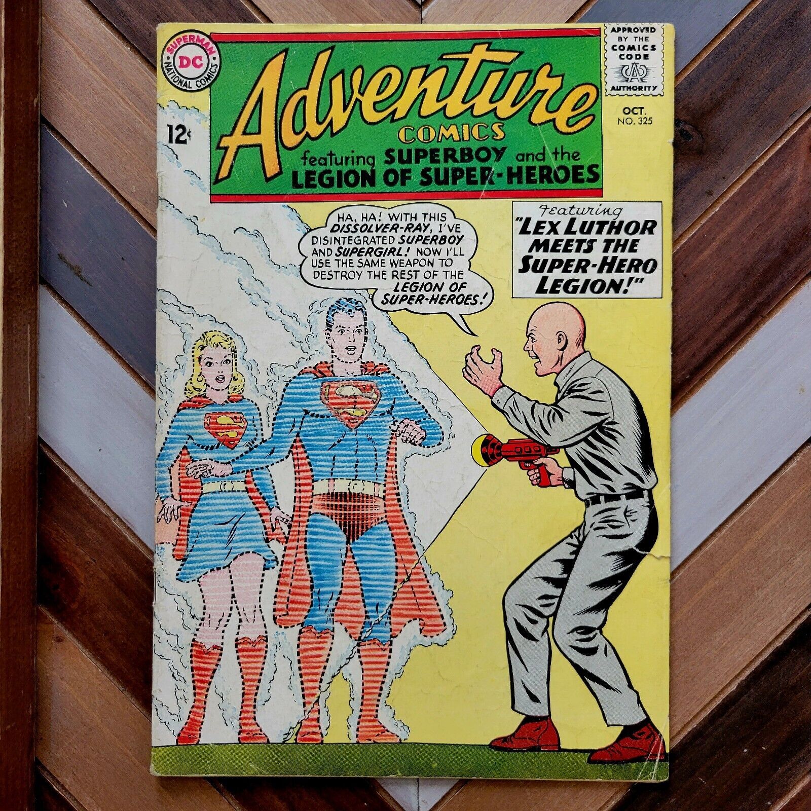 Adventure Comics #325 G/VG (DC 1964) SUPERBOY, SUPERGIRL, LEX LUTHOR ...