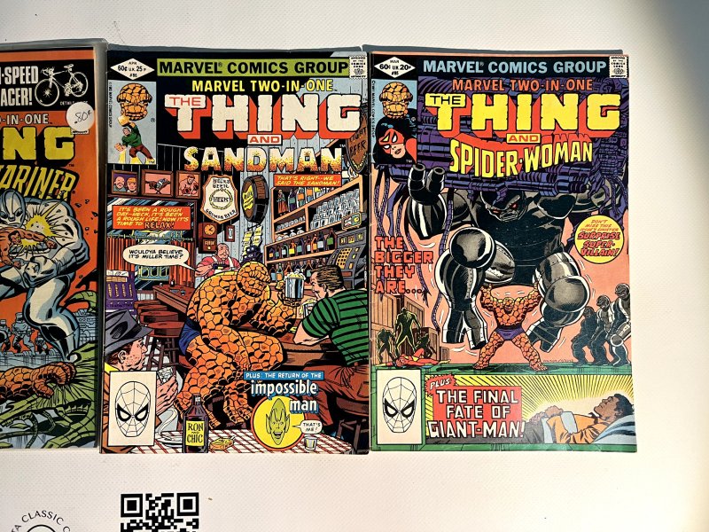 4 Marvel Two In One Marvel Comic Books # 81 82 85 86 Avengers Defenders ...