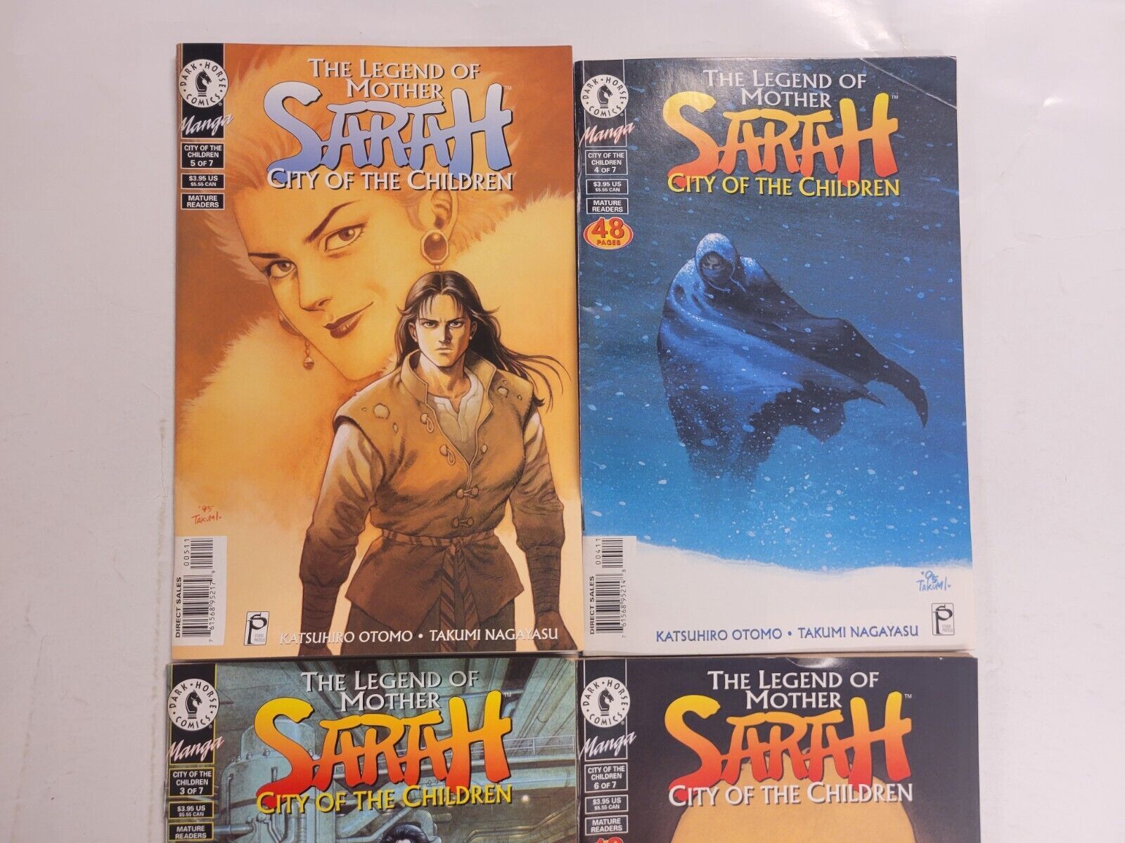 4 Legend Of Mother Sarah City Of Angles Dark Horse Comic Books #3 4 5 6 ...
